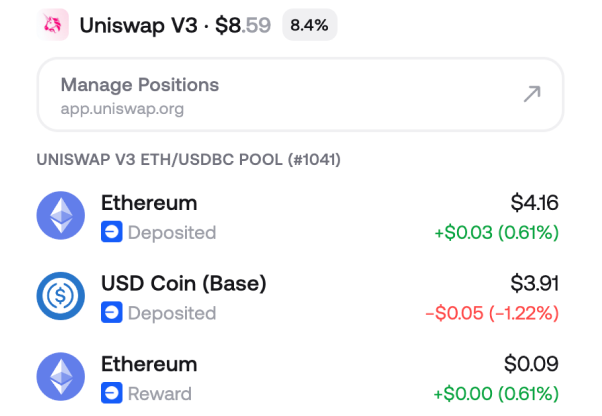 Ethereum Wallet by Zerion